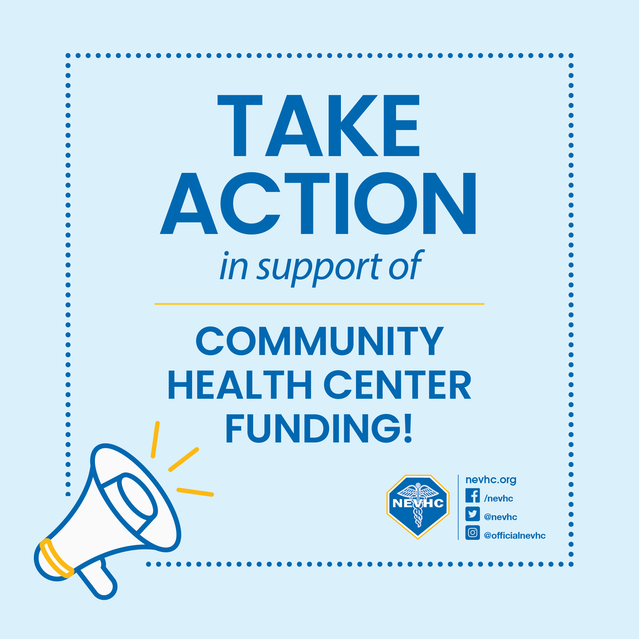 Take Action in Support of Community Health Center Funding | NEVHC